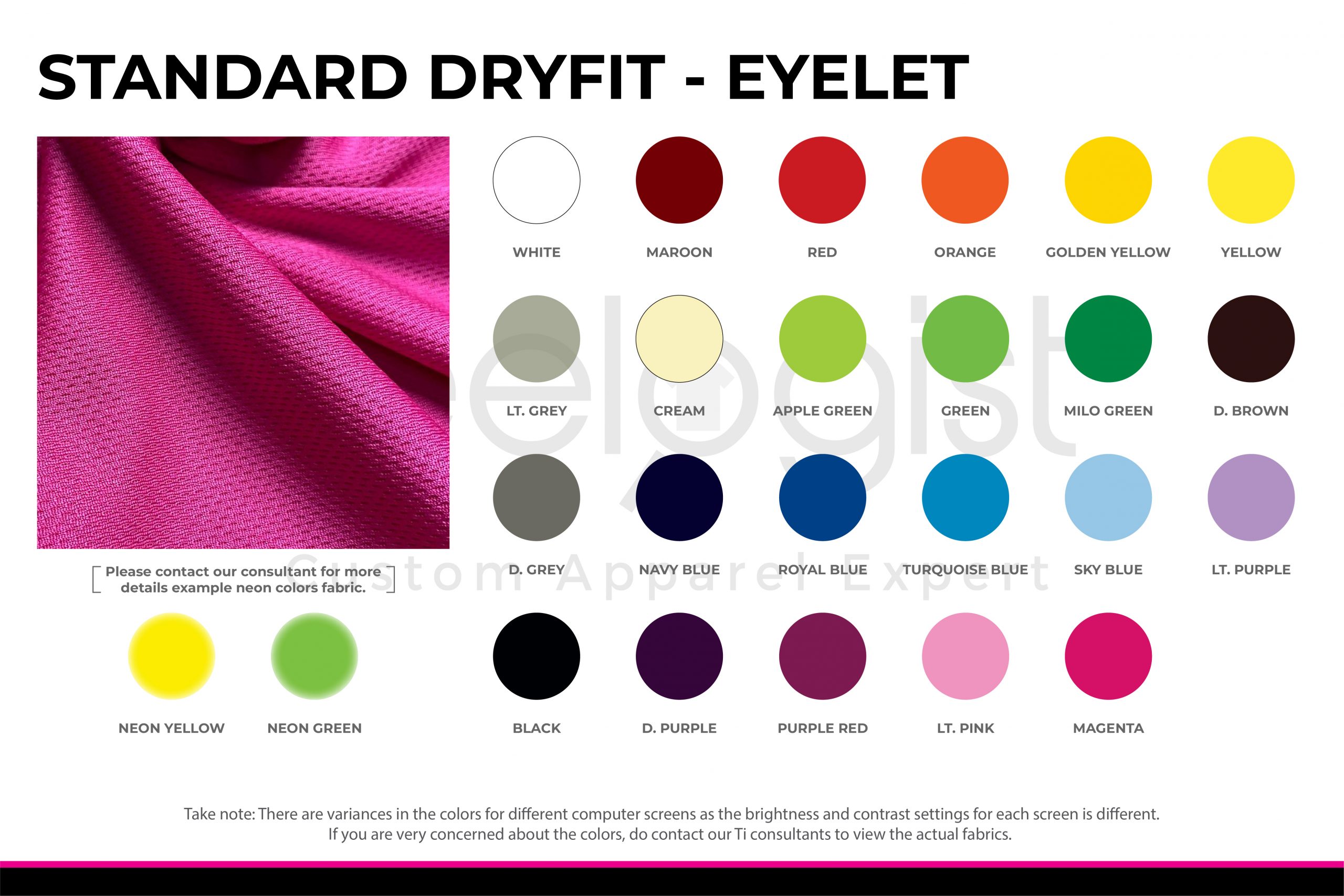 Custom Dri-Fit T-Shirt Printing in Singapore | Teelogist